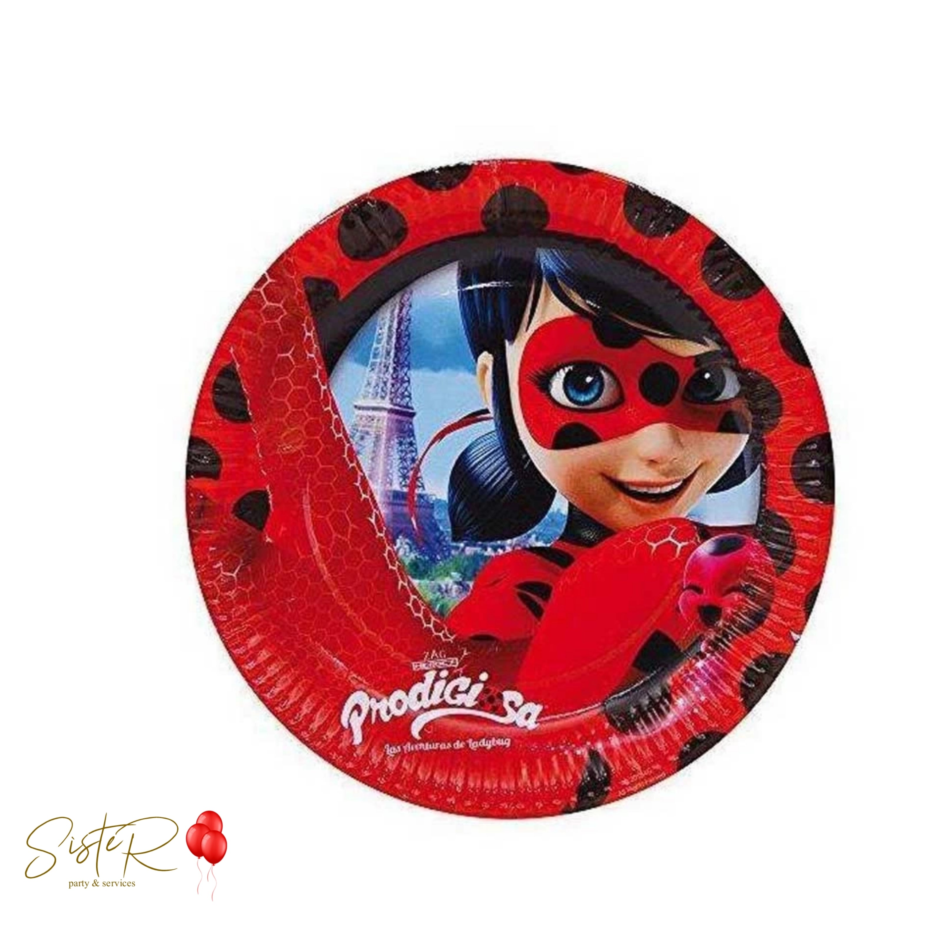 Piatti Miraculous Ladybug – SisteR party&services